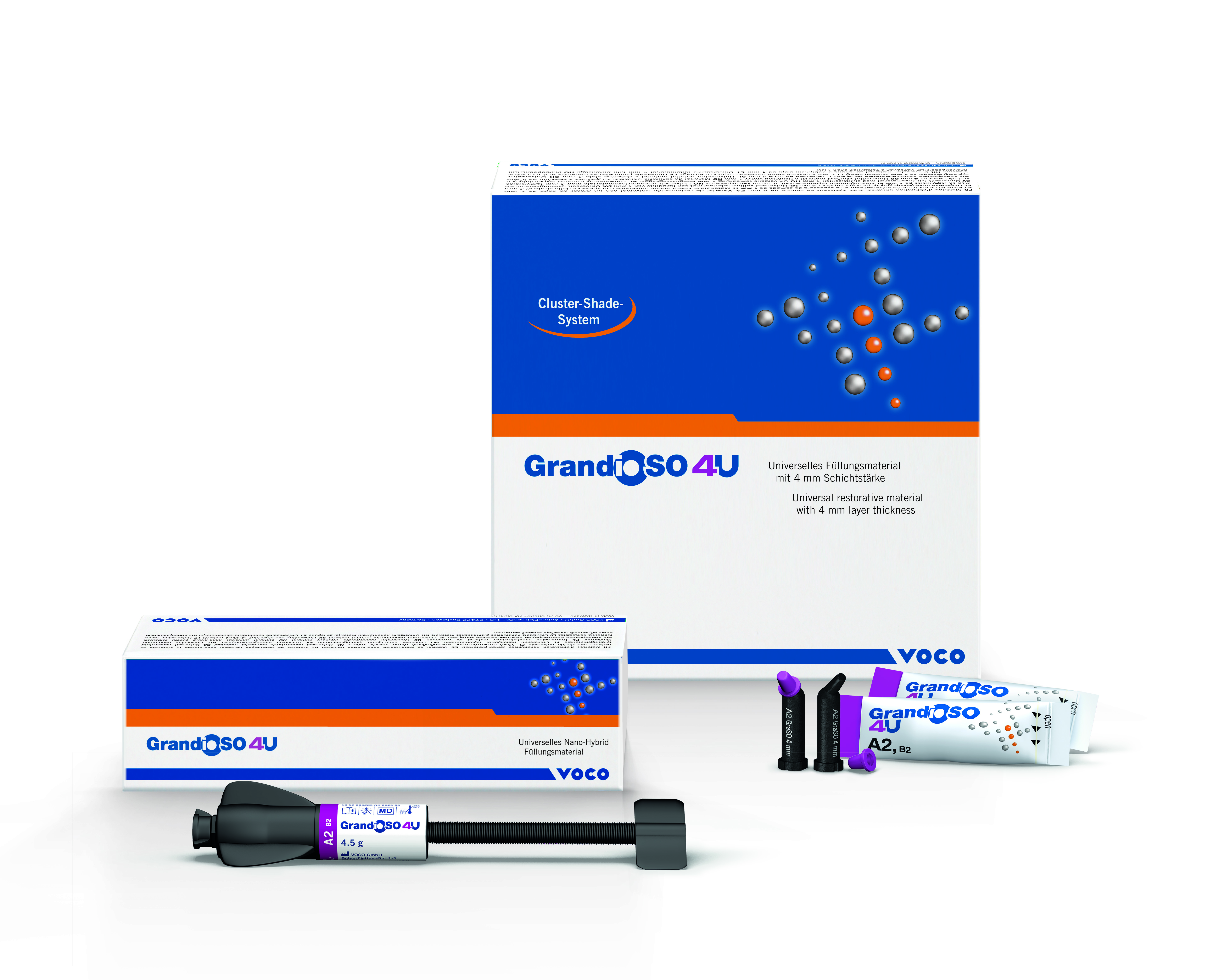 VOCO Introduces a New Universal Nanohybrid Composite: GrandioSO® 4U ...